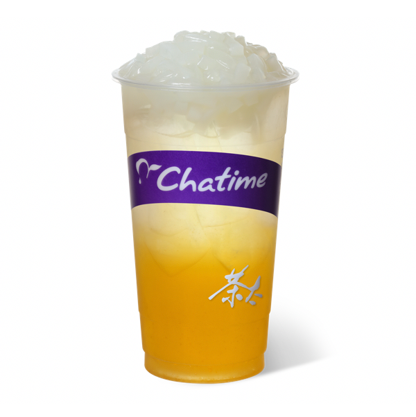 peach bubble tea chatime